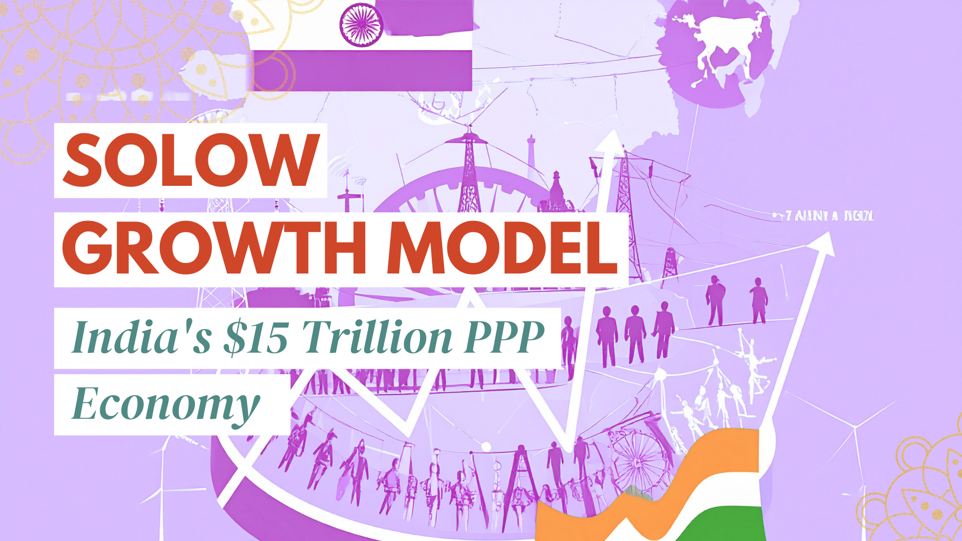 Solow Growth Model Explained with India's Economic Growth Trajectory